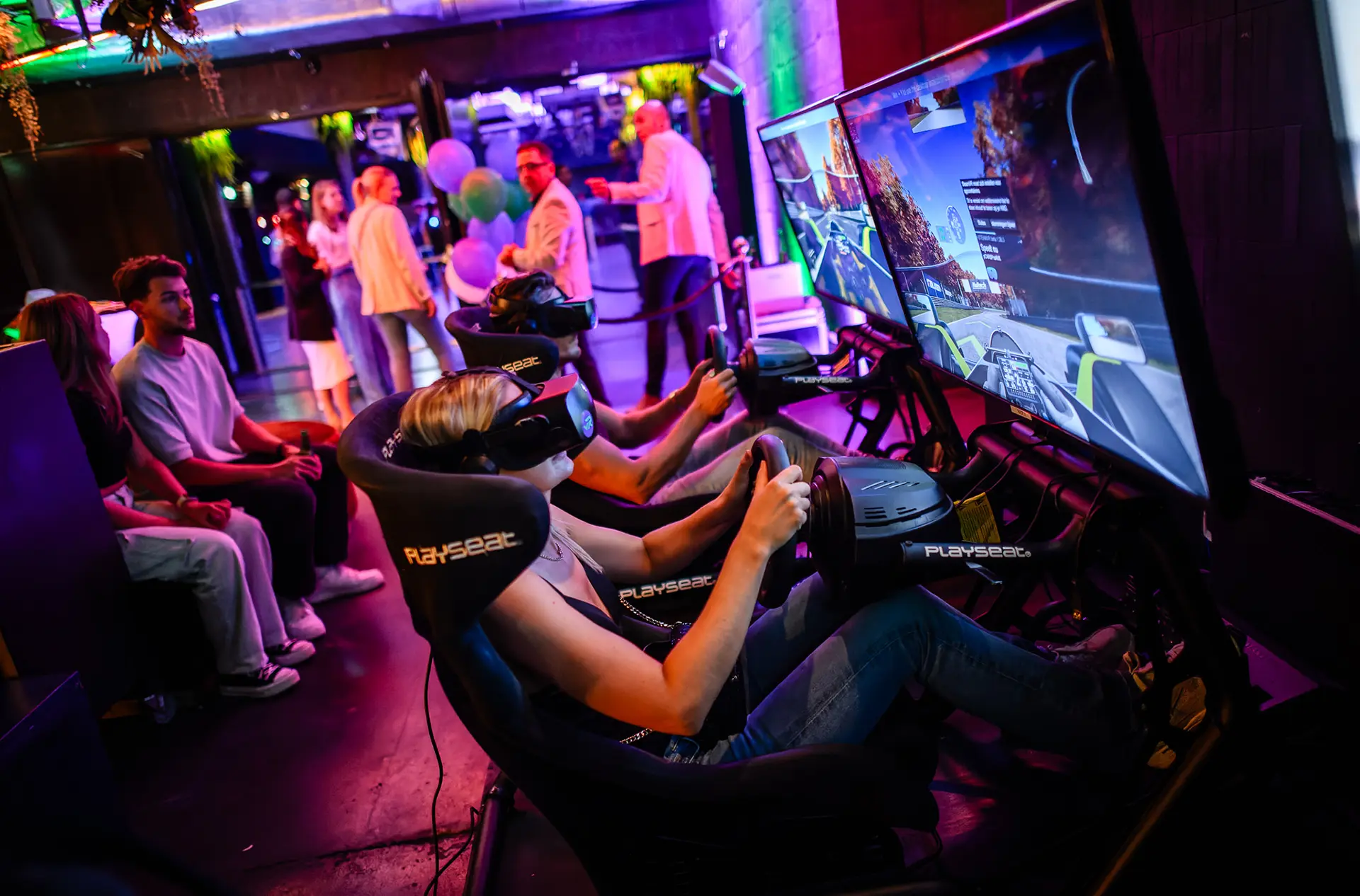 Bachelor Party - A'DAM VR Game & Race Park